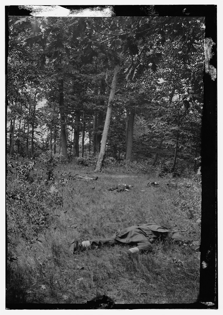 first bull run dead on battlefield - Clara Barton Museum - Clara Barton ...